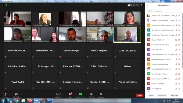 ERGO meets EC desk officers